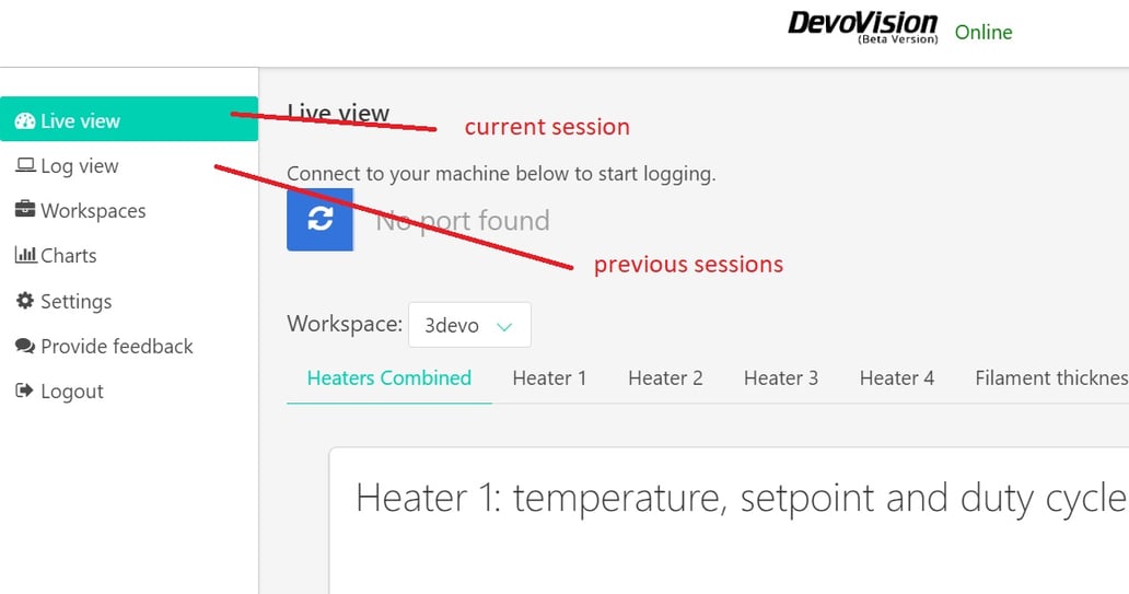 How to analyze a DevoVision datalog?